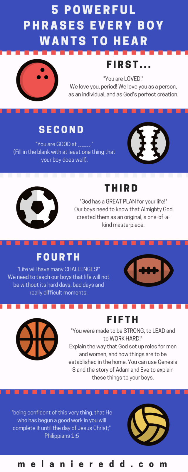 5 Powerful Phrases Every Boy Wants to Hear - Melanie Redd