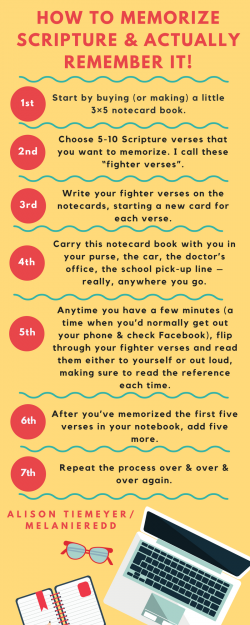How to Memorize Scripture & Actually Remember It!