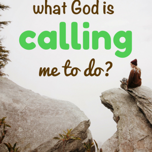 How do I know what God is calling me to do? Melanie Redd